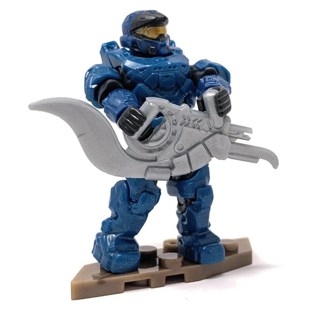 Spartan Mark VII (Blue) - Mega Construx Halo Micro Figure, Infinite ...