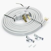 Certified Appliance Accessories 30-Amp 4-Wire Power Dryer Cord, 10ft ...