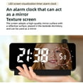 XYRSRUW Digital Alarm Clock, Countdown Timer Desk Clock with Large LED ...