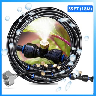 Spencer Water Misting Cooling System 12M/39.4FT Brass Misting Nozzles ...