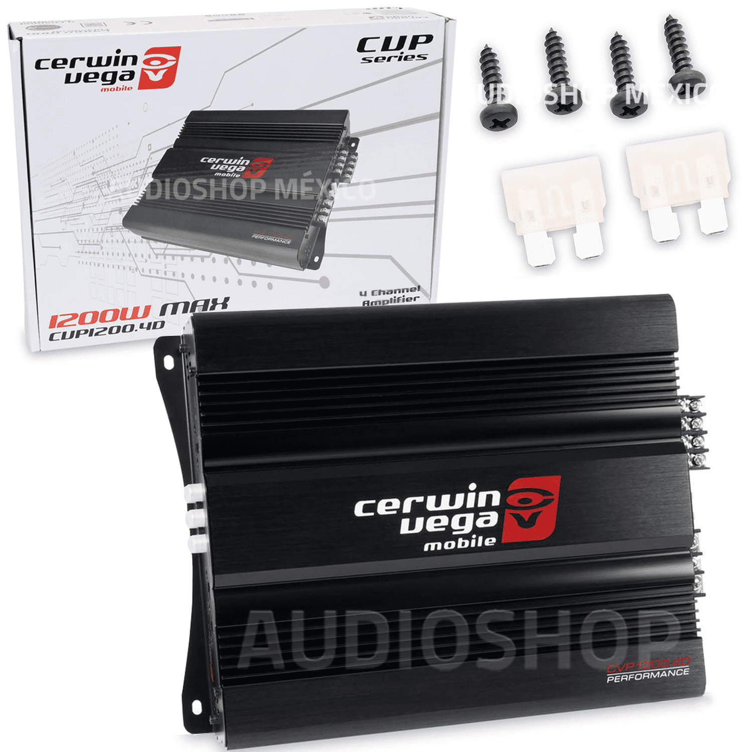 Amplificador 4 Canales Cerwin Vega Cvp1200.4d 1200 Watts Clase D Cerwin Vega CVP12004D | Bodega ...