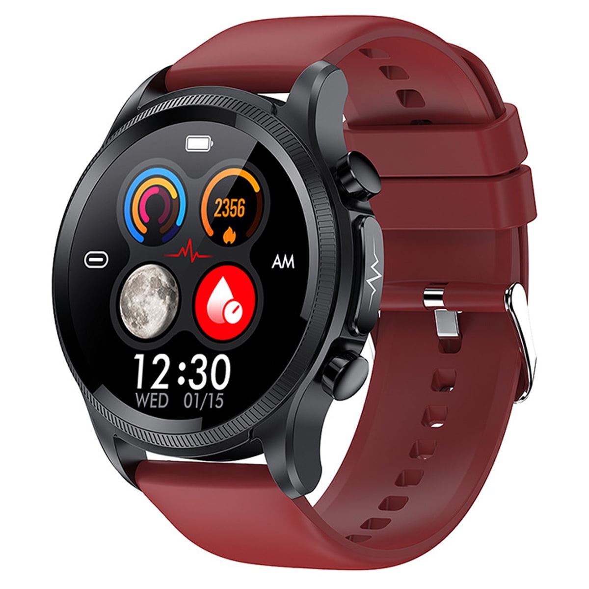 Reloj inteligente Smartwatch con llamada y rastreador de actividad ...