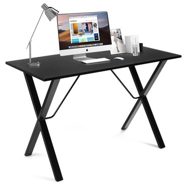 Furinno Besi L-Shape Metal Frame Computer Desk, Espresso FCG126EX ...