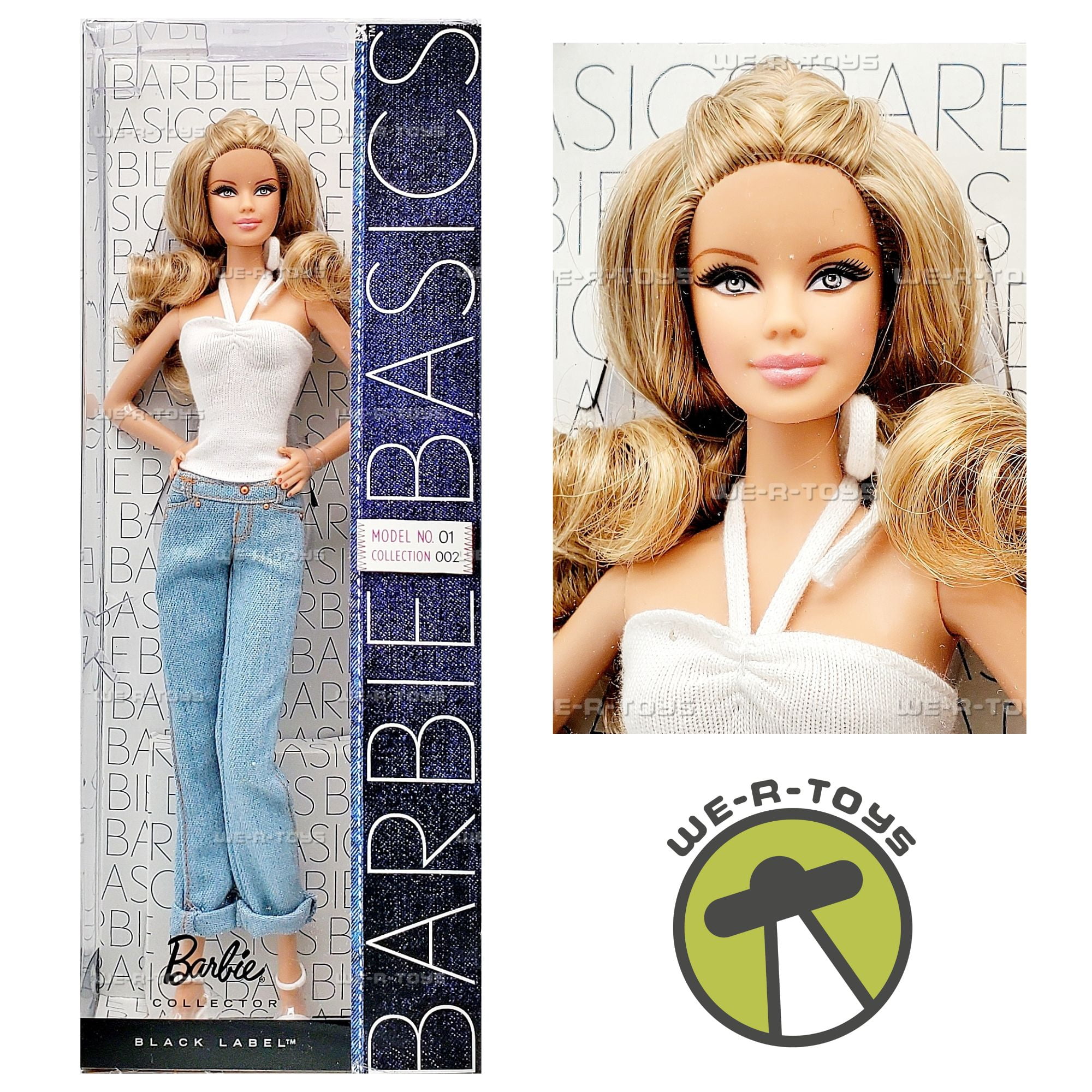 Pre-Owned Barbie Basics Doll Model No. 01, Collection 002, Black Label ...