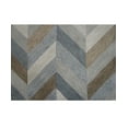 Woolen Geometric Zigzag Patterned Rug Multicolor Large - Walmart.com