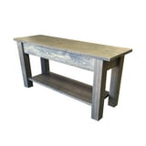 CAPE COD BENCH WITH SHELF-36 - Walmart.com