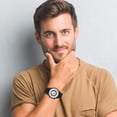 Avaner Mens Watches Unisex Military Sport Nylon Strap Stylish Fashion ...