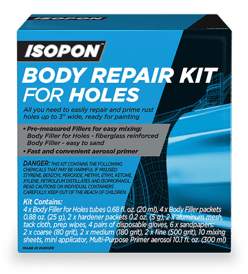 ISOPON Body Repair Kit for Holes (UP5008) - Walmart.com