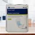 Sure Care Unisex Contoured Bladder Control Incontinence Pads, Heavy ...
