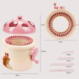 Zcvtbye Knitting Machine,Knitting Machine 32 Needles,Knitting Loom Kits ...