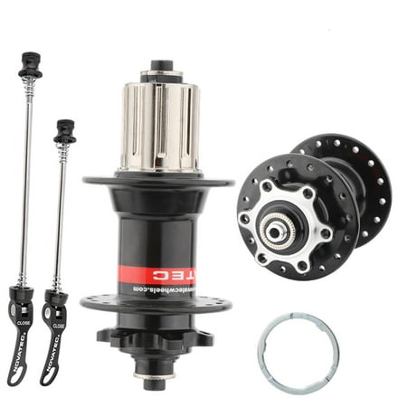 Lightweight Mountain 32/36 Hole Front Rear Disc Brake Hubs 8- Black 32H ...