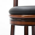Boraam Palmetto 24" Swivel Counter Stool, Chestnut - Walmart.com