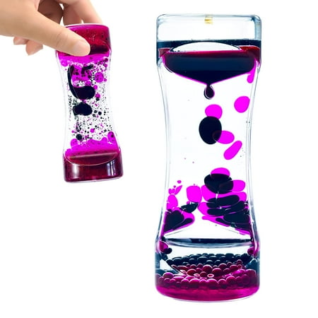 OCTTN Liquid Motion Bubbler Timer Sensory Toys for Relaxation, Water ...