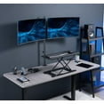 VIVO Extra Tall Dual Monitor Desk Mount, Fits 27-38 Inch Ultrawide ...