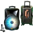 MR DJ DJ18BAT+ 18" Portable Bluetooth Speaker + Speaker Stand - Walmart.com