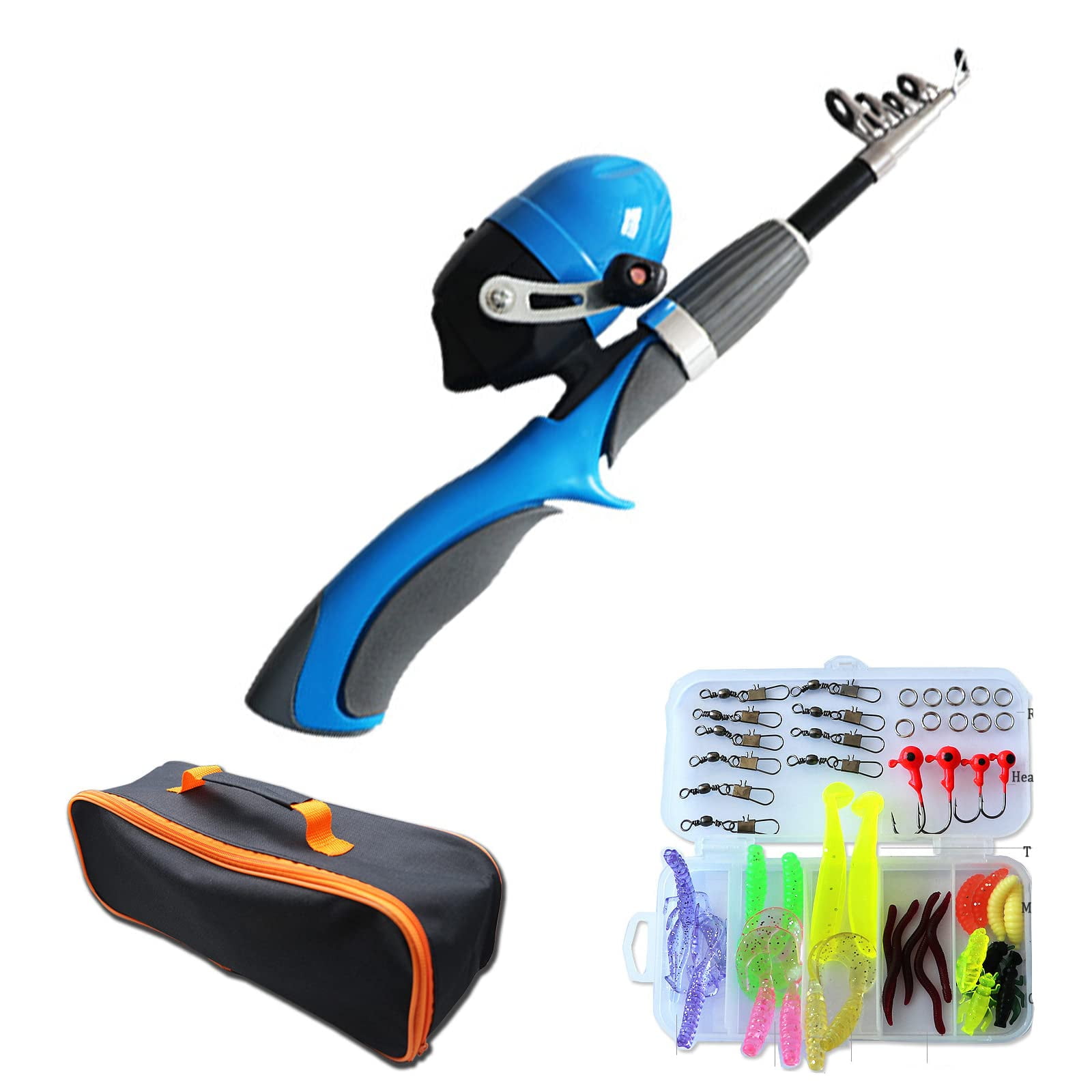 Click here for Pangjifa Portable Fishing Pole Combo Set For Kid... prices