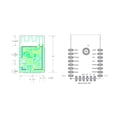 2X WBR3 Module Low Serial WiFi/Bluetooth 4.2 MCU Module Smart Socket ...