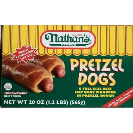 UPC 853770003586 - Nathan's Famous Pretzel Dogs, 5 ct, 20 oz ...