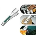 Jungdeepe Cooking Tongs Kitchen Tongs Stainless Steel Metal Long Heavy ...