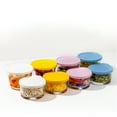 Small Glass Bowls,Small Glass Containers with Lids - Stackable Custard ...