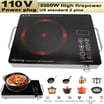 "Hamilton Beach Countertop Induction Cooktop, 1800W, Fast Heat, Small ...