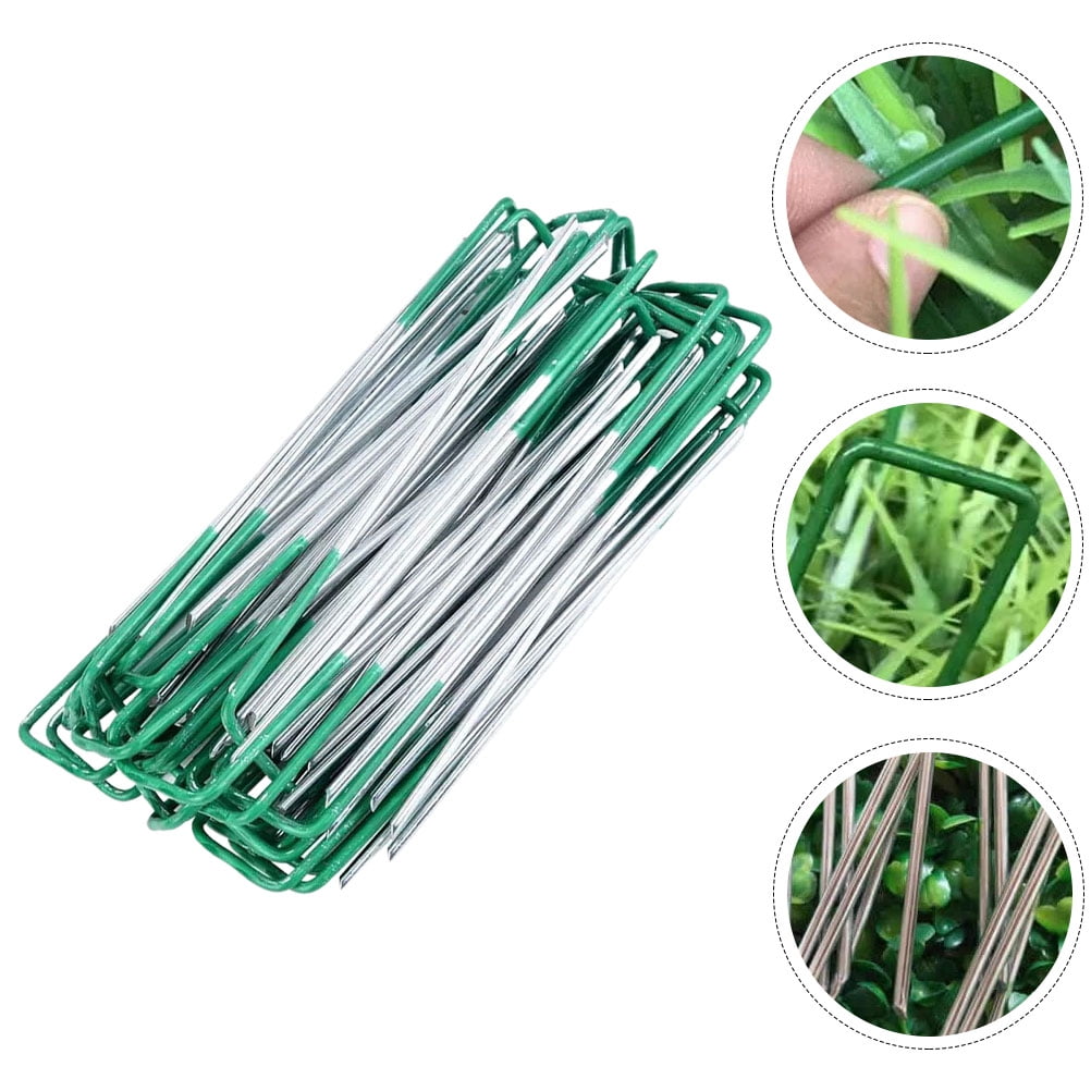Click here for Minkissy 50pcs U Shaped Stakes For Green Color And... prices