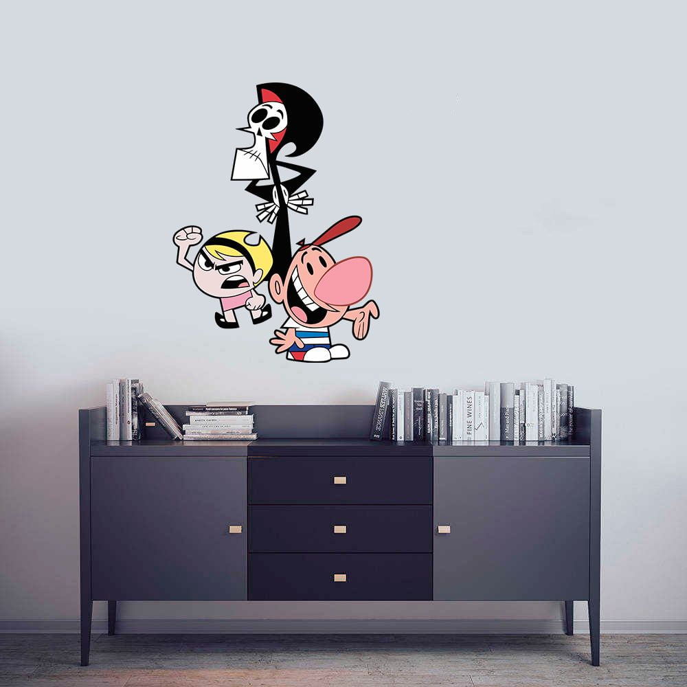 The Grim Adventures of Billy and Mandy Naughty Wall Art Decal Vinyl ...