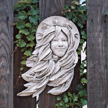 Design Toscano Bashful Wood Sprite Wall Sculpture - Walmart.com