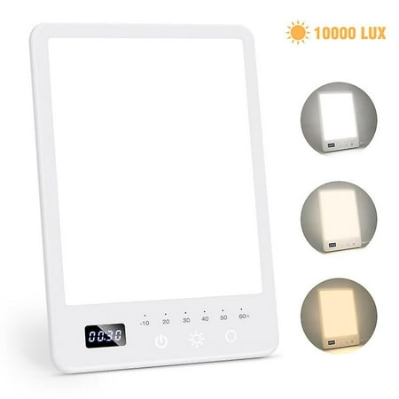 Light Therapy Lamp 10000 Lux Sad Light Therapy Lamp Simulated Daylight ...