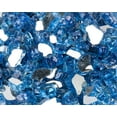 Gaspro Fire Glass 10 lb Reflective Fire Pit Glass Rocks 1/2 inch ...