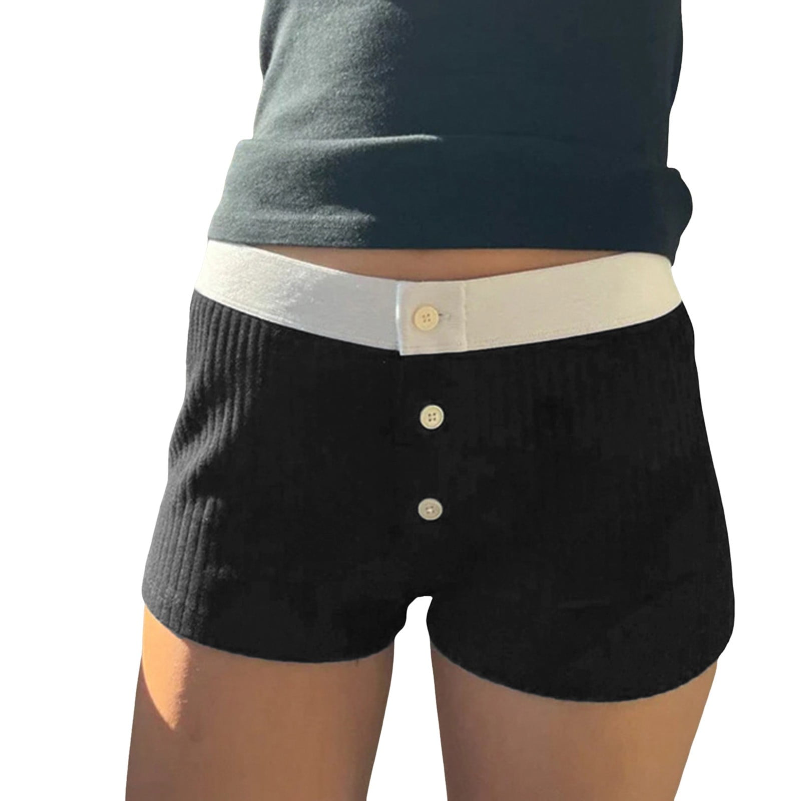 Click here for 2dxuixsh Womens Shorts Fashion Women Shorts Elasti... prices
