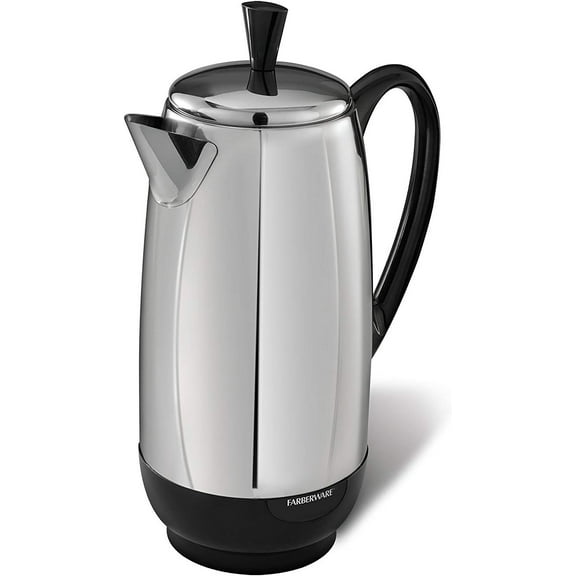 KoolMore Electric 100 Cup Commercial Coffee Percolator in Stainless ...