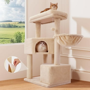 Vibrant Life 7-Level 65" Multi-Functional Cat Tree Activity Tower with ...
