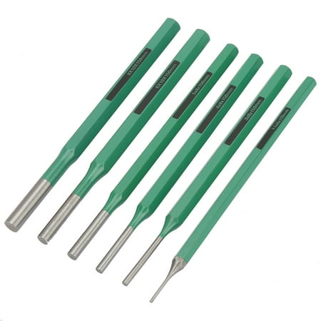 Center Taper Chisel Punch Punch Chisel Set 6pcs Vanadium Steel Pin ...