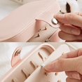 Necklace Earrings Ring Holder Storage Box Portable Jewelry Travel ...