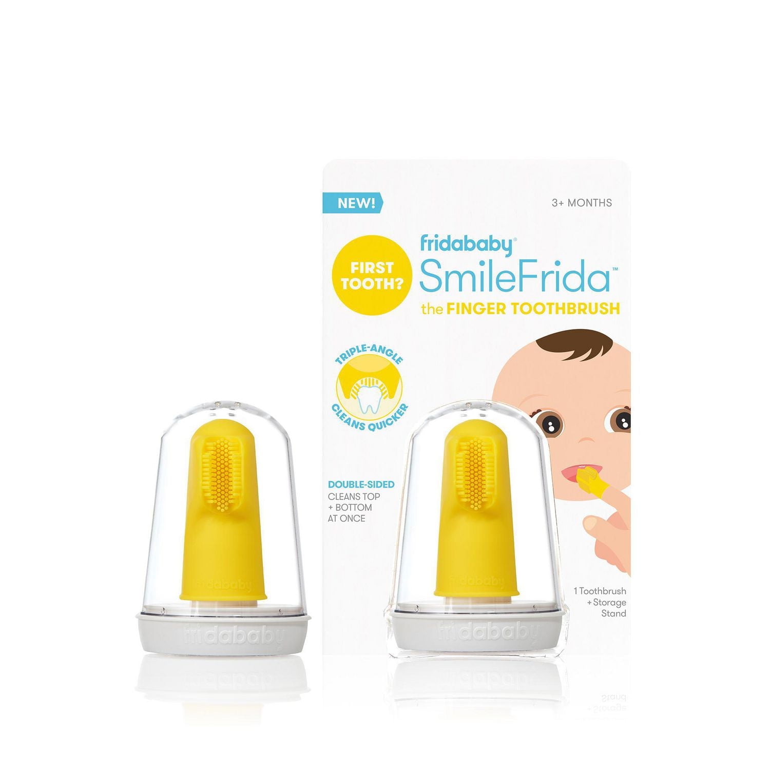 Click here for Frida Baby - Smilefrida The Finger Toothbrush - Ba... prices