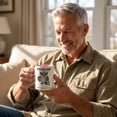 11Oz Creative Pattern Ceramic Coffee Cup Funny Stylish Drinking Mug ...