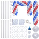 Efavormart Set of 2 5 Ft Balloon Columns Balloon Stand Kit For Wedding ...
