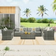 Royalcraft Outdoor Patio Furniture Set,10 Pieces Outdoor Sectional ...