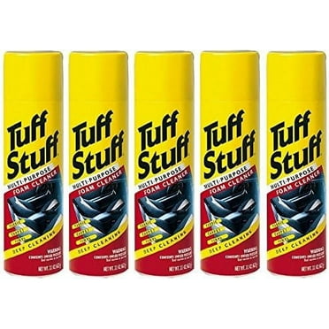 Tuff Stuff Multi-Purpose Foam Cleaner, Deep Cleaning Solution for Car Interiors, Upholstery ...