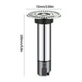EDHITNR Stainless Steel Floor Drain, Deep Water Seal Anti-Clog Sewer ...