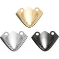 6Pcs 3 Colors Metal Shoes Pointed Protector Women Solid Toe High Heel ...