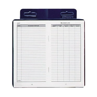 Dome, DOM750, Auto Mileage & Expense Record Book, 1 Each, White ...