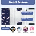 1 pc Polyester Book Cover Notebook Wraps with Ribbon Bookmarks ...
