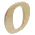 6 Inch Wooden Letter O Ready for Painting or Decorating - Walmart.com
