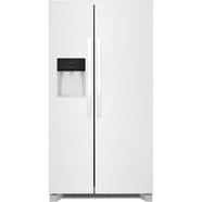Frigidaire Full Size Side-By-Side Fridge Freezer FRSS2323AW 22 Cu. Ft ...