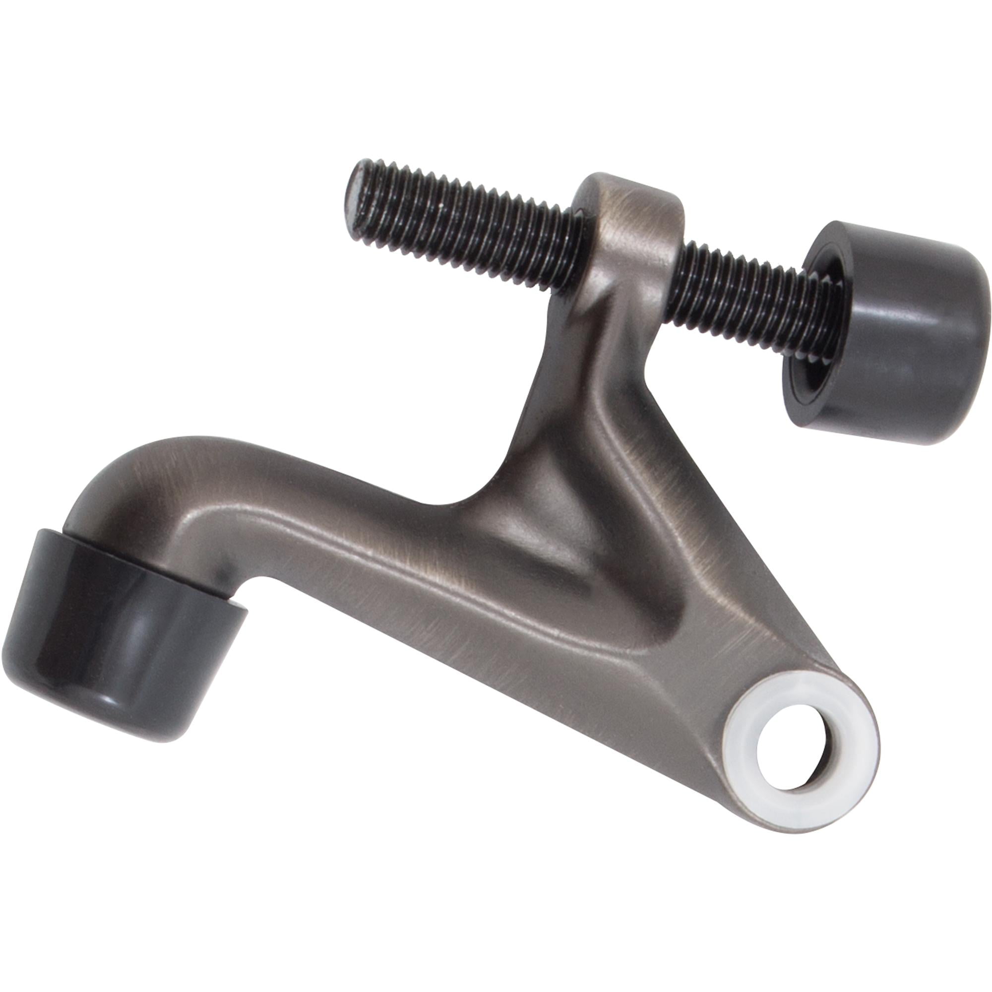 Heavy-Duty Hinge Pin Door Stop with Colored Tips, Antique Nickel by ...