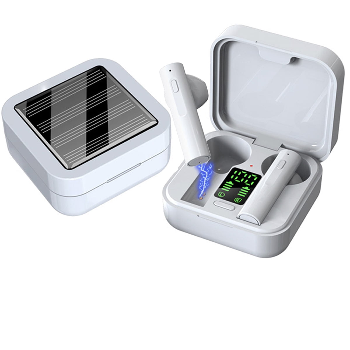 Acuvar Fully Wireless Bluetooth 5.2 Solar Rechargeable Waterproof ...