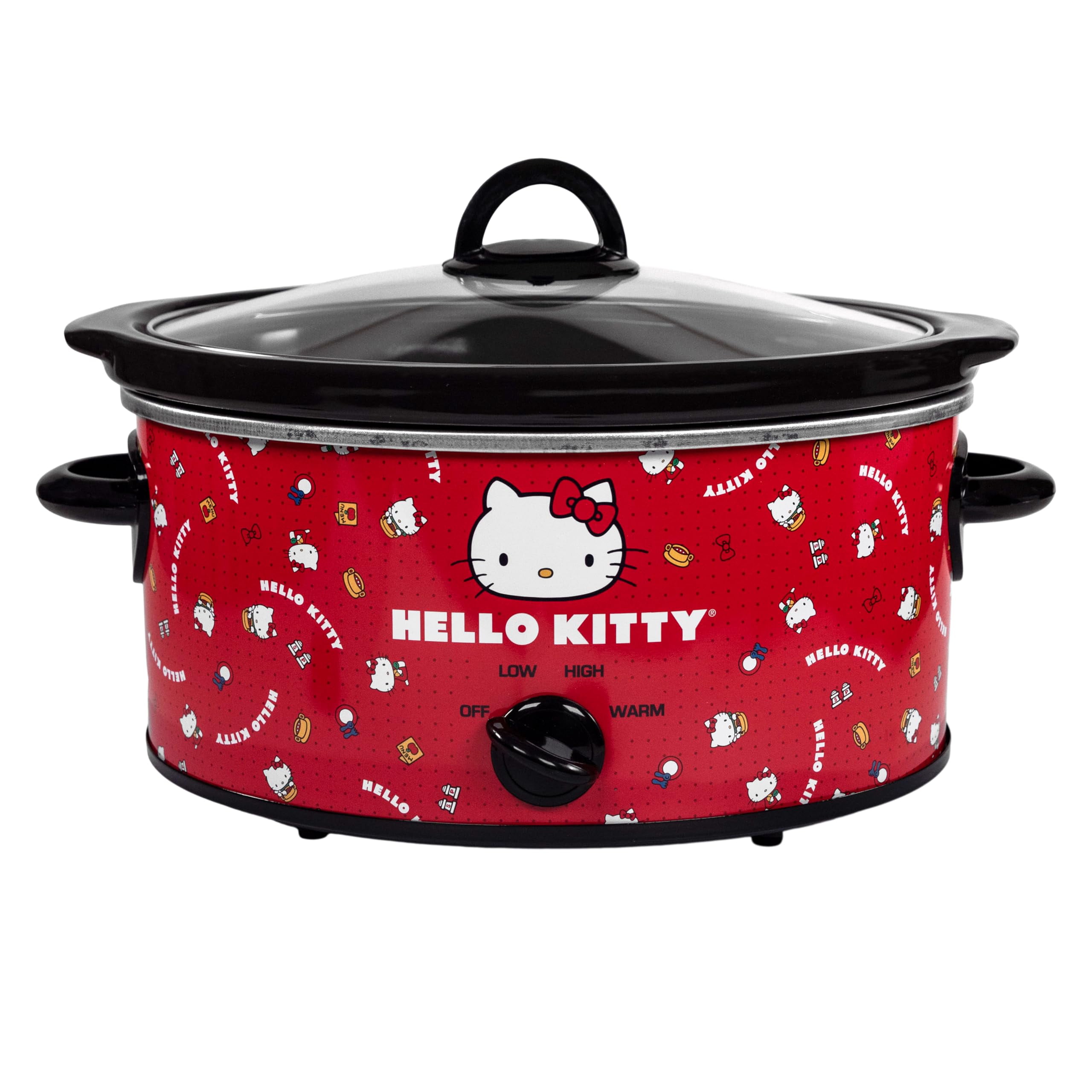 Olla de cocción lenta de 5 cuartos Hello Kitty de Uncanny Brands ...
