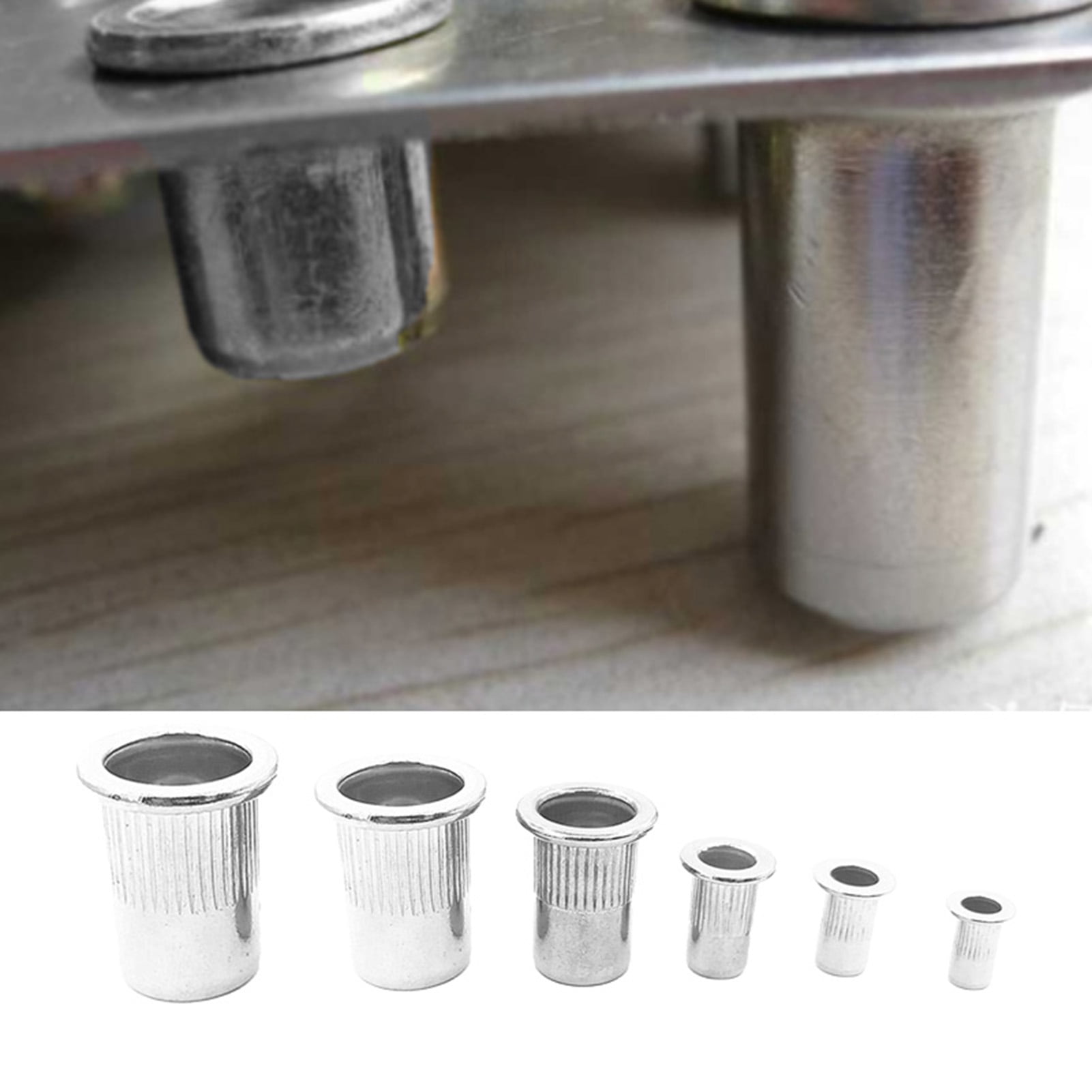 93-Piece Set of M3-M10 Rivet Nuts Wear-Proof, High-Strength, Vertical ...